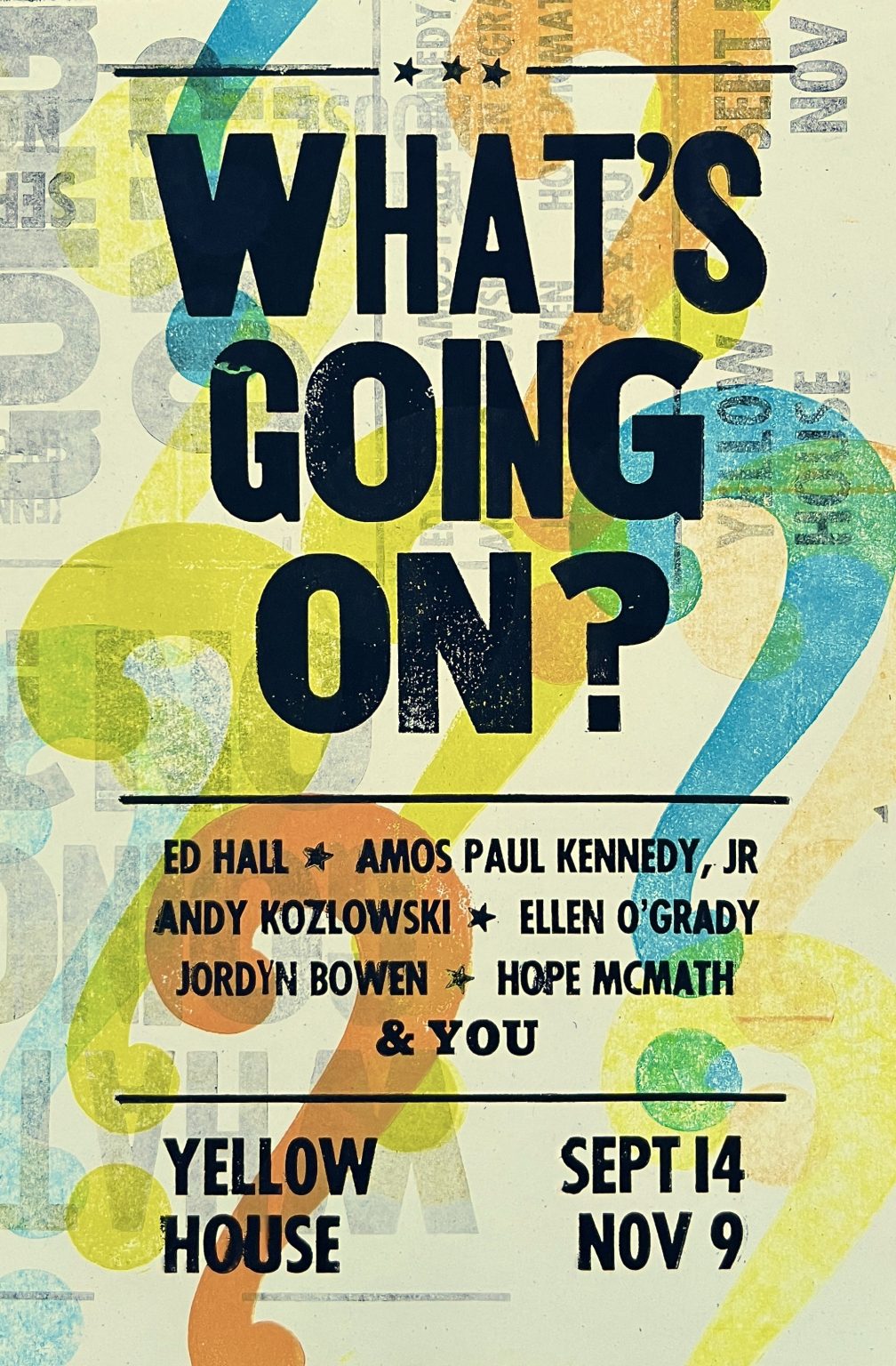 A New Installation of Art Activist Works at Yellow House | Yellow House